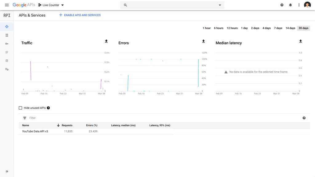 How to create a YouTube Live Subscriber Count Website using YouTube API ...