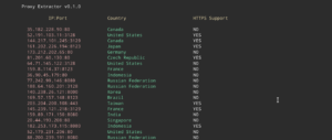 I wrote a Python module Proxy Extractor - Ganofins Blog